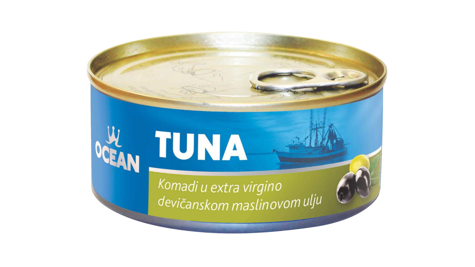 Tunjevina OCEAN komadi u maslinovom ulju 160g - Cenoteka