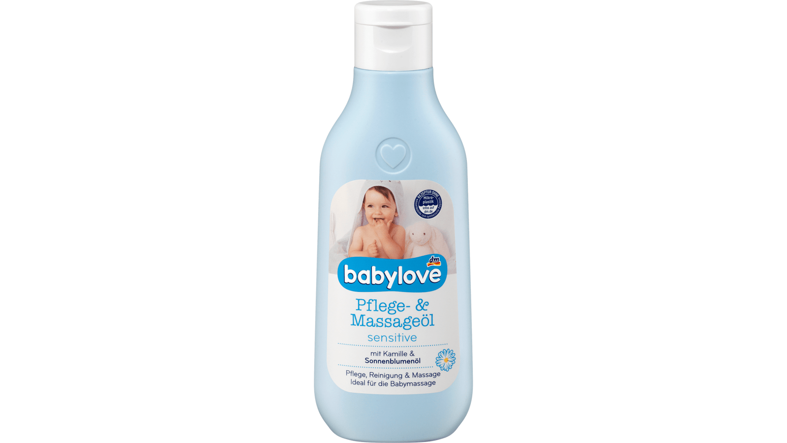 Ulje BABYLOVE Sensitive kamilica i sojino ulje 250ml - Cenoteka