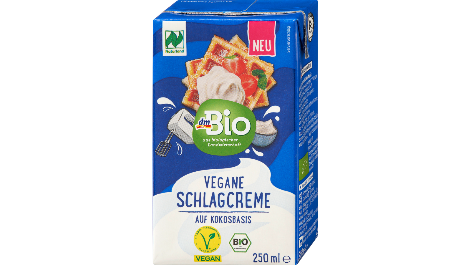 Veganska krema za šlag DM BIO 250ml - Cenoteka