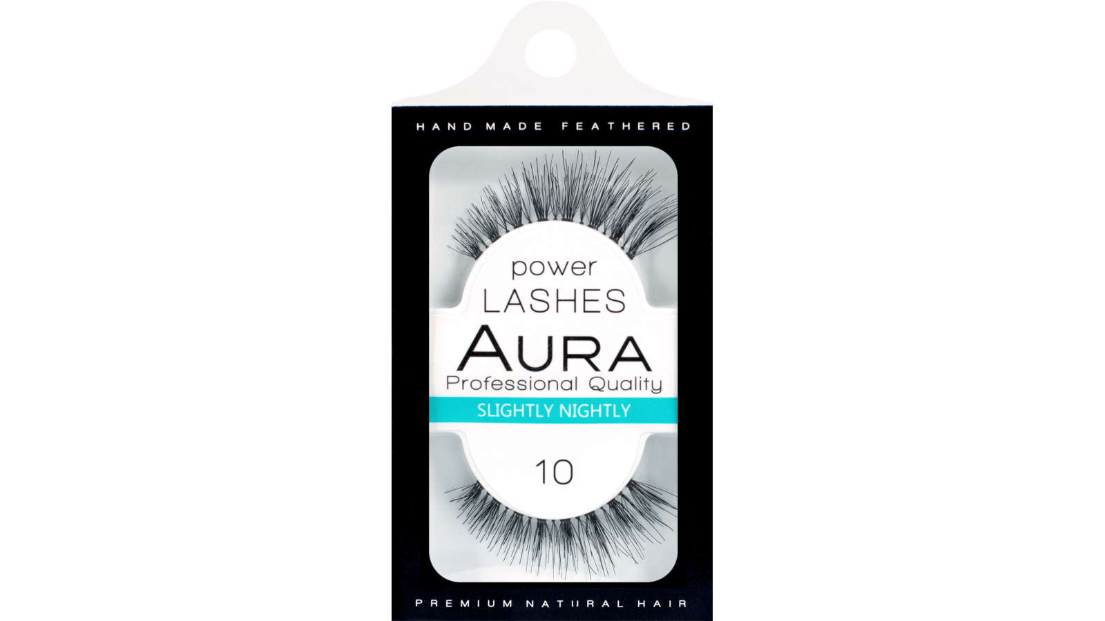 AURA Power lashes veštačke trepavice 10 slightly nightly - Cenoteka