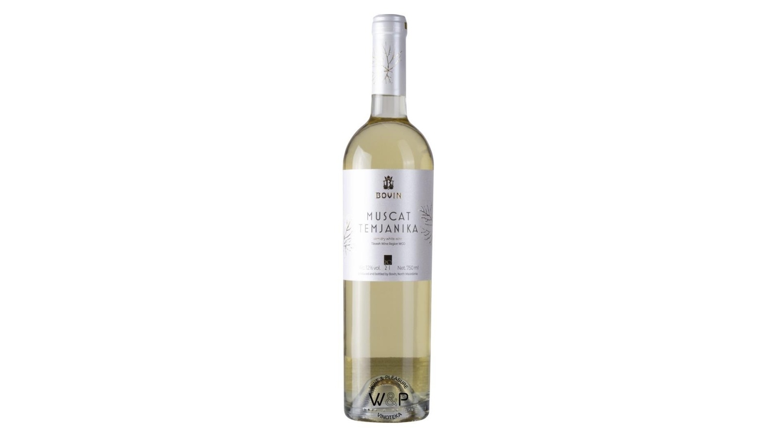 Belo vino BOVIN Muscat temjanika 0,75l - Cenoteka