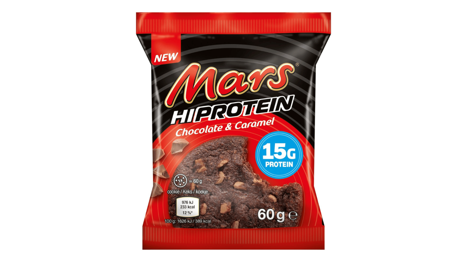 Keks MARS Hi protein cookies chocolate & caramel 60g - Cenoteka