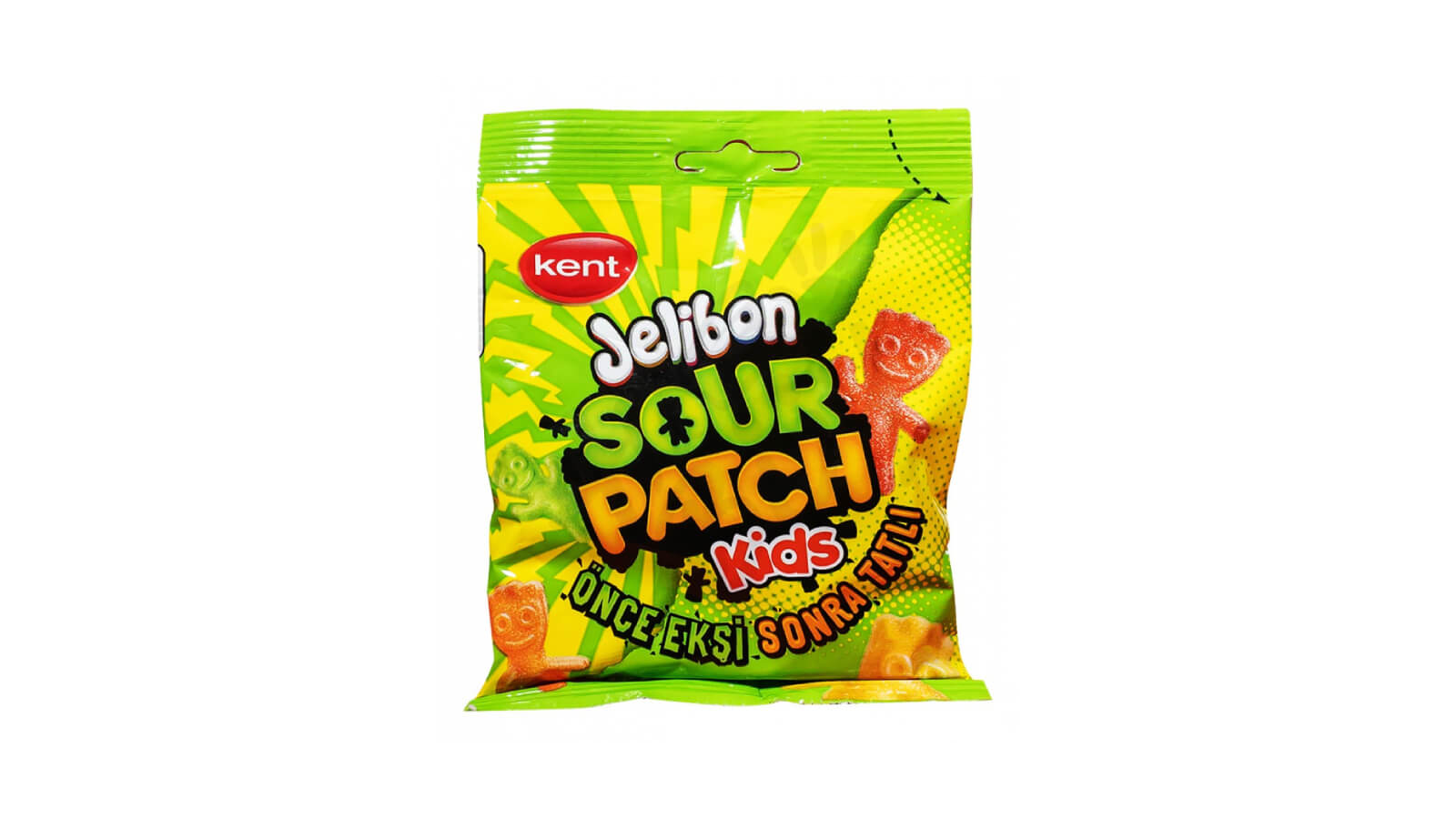 Gumene bombone KENT jelibon sour patch kids 80g - Cenoteka