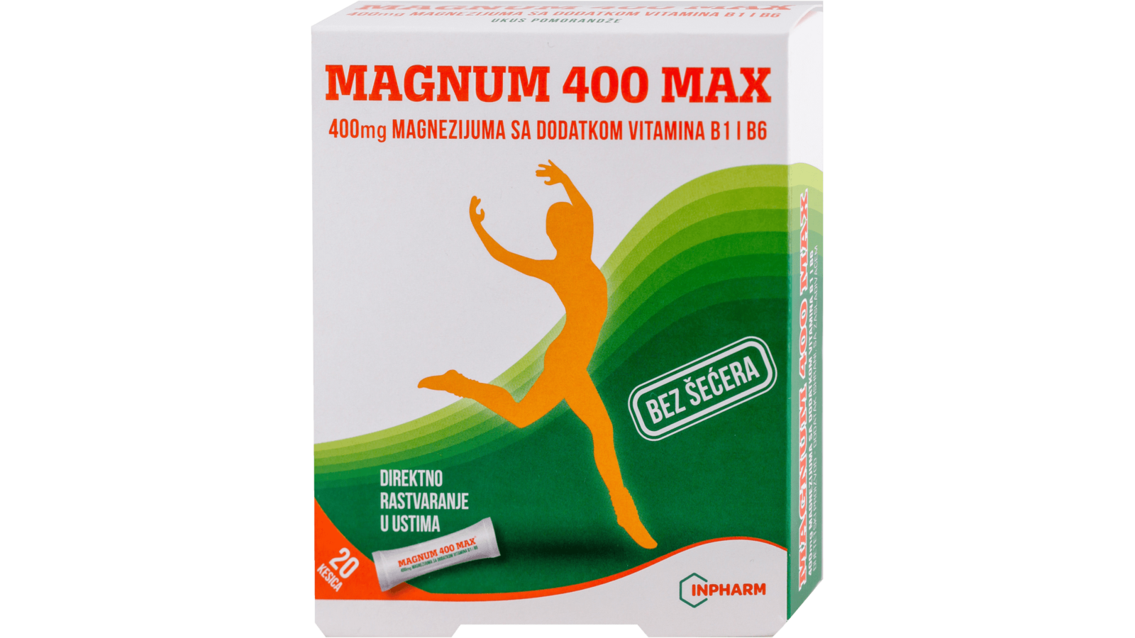 INPHARM Magnum 400 max kesice 20kom - Cenoteka