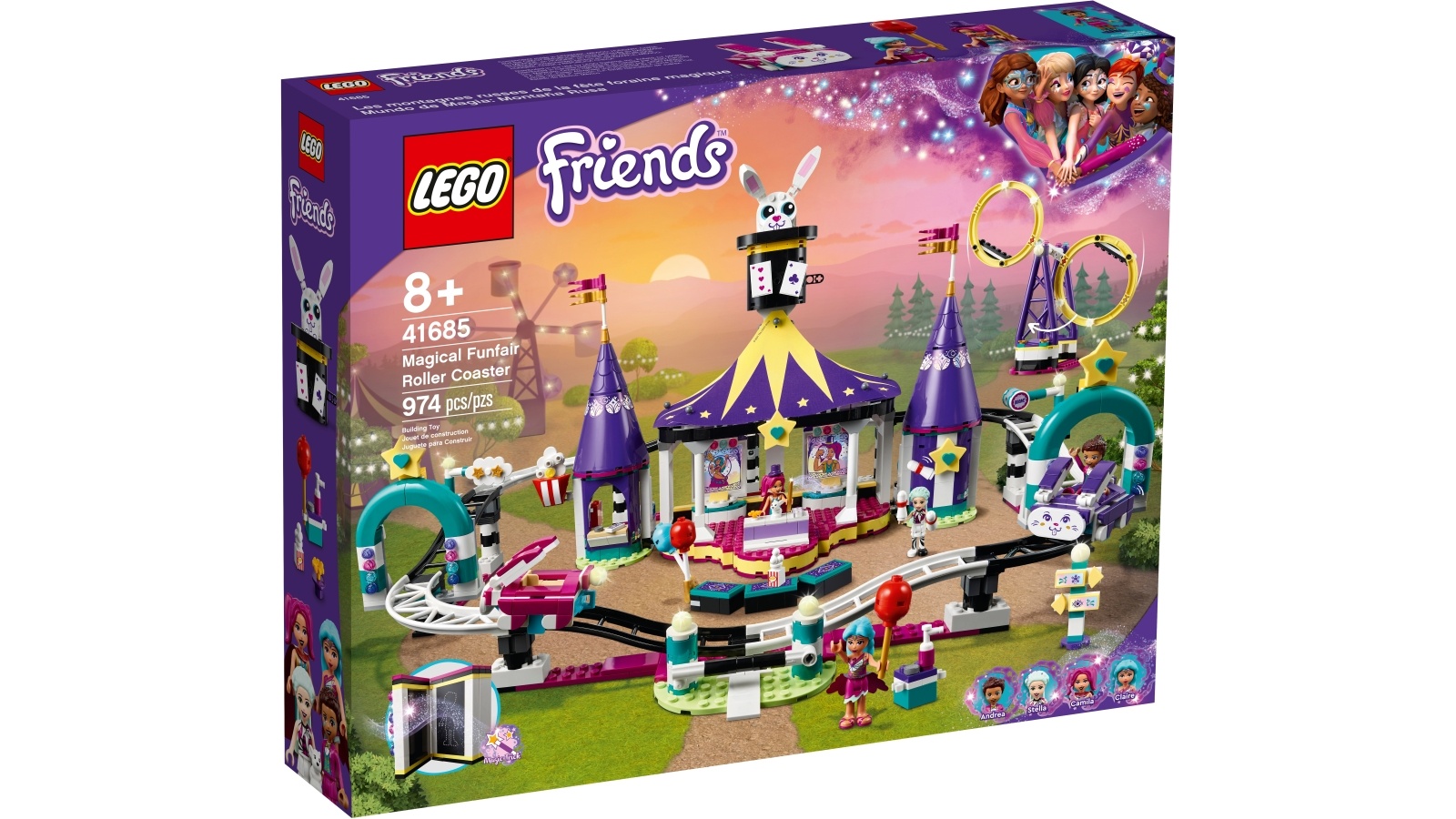LEGO Friends Magični rolerkouster 41685 - Cenoteka