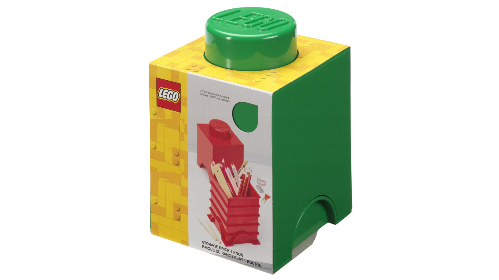 LEGO kutija za odlaganje (1) tamnozelena - Cene i Akcije