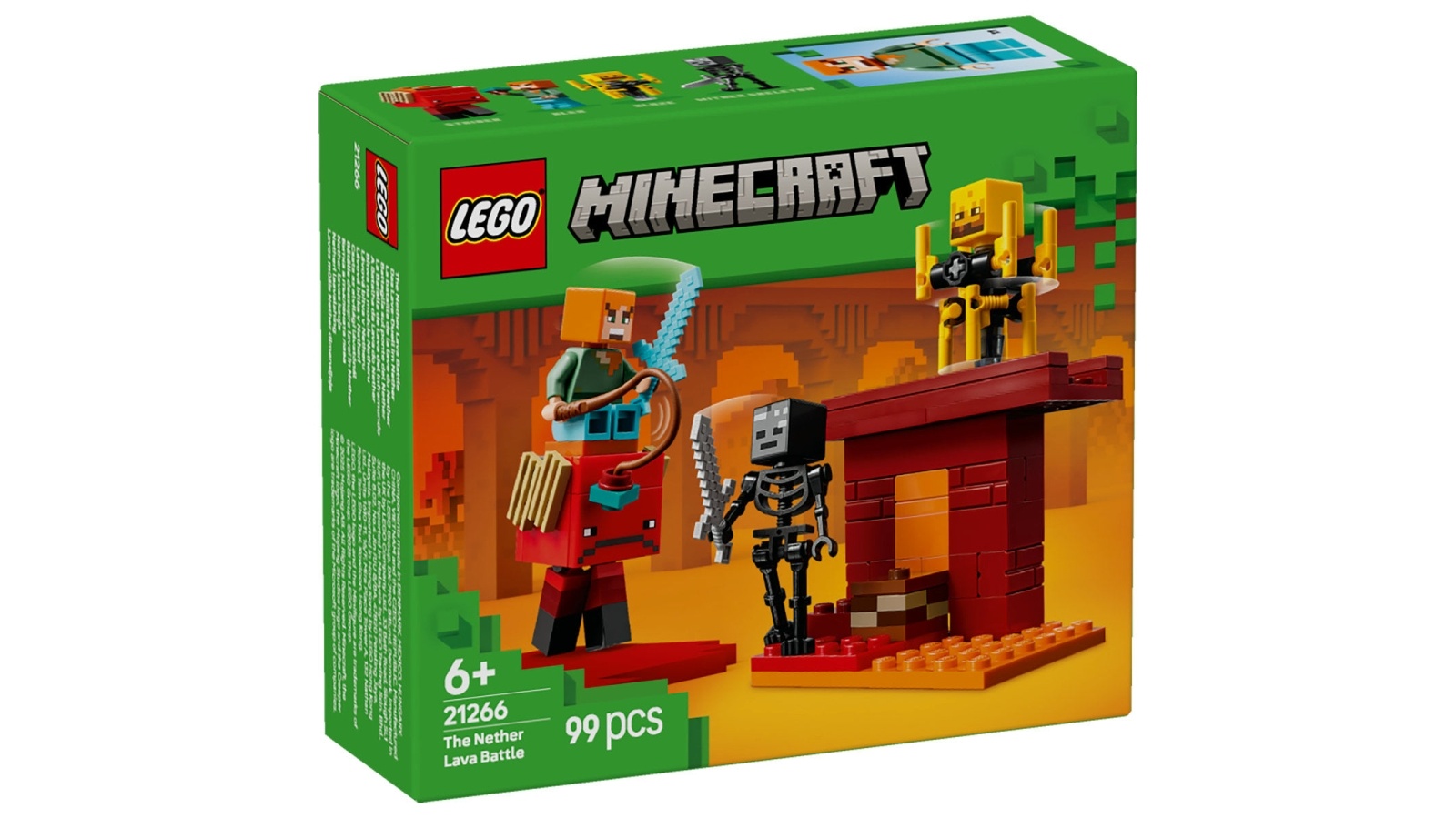 LEGO Minecraft lava bitka u Nederu 21266 - Cenoteka