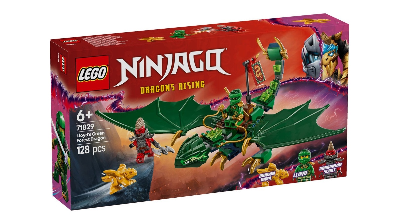 LEGO NINJAGO Lojdov zeleni šumski zmaj 71829 - Cenoteka