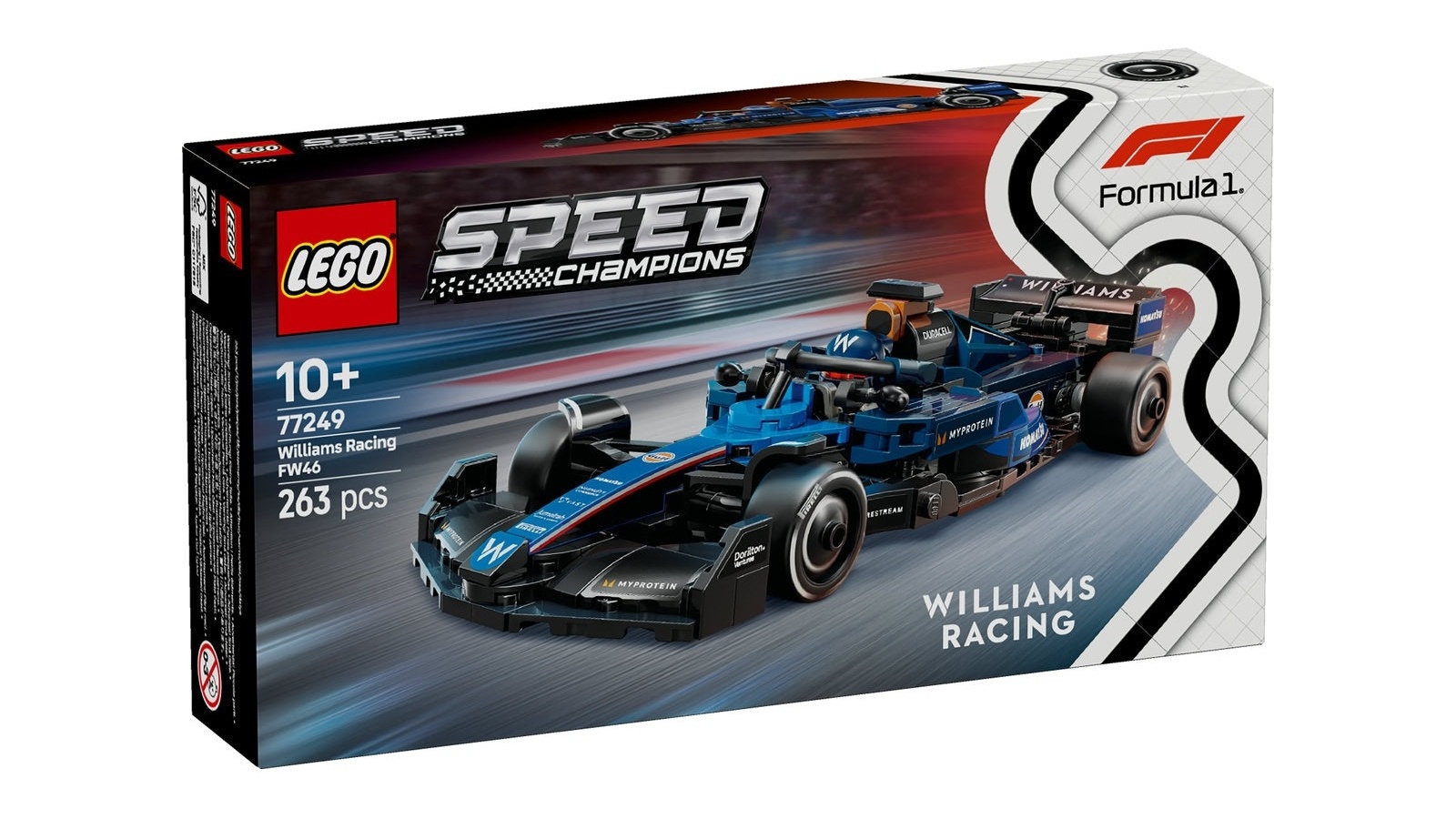 LEGO Speed Champions Williams racing FW46 F1 formula 77249 - Cenoteka