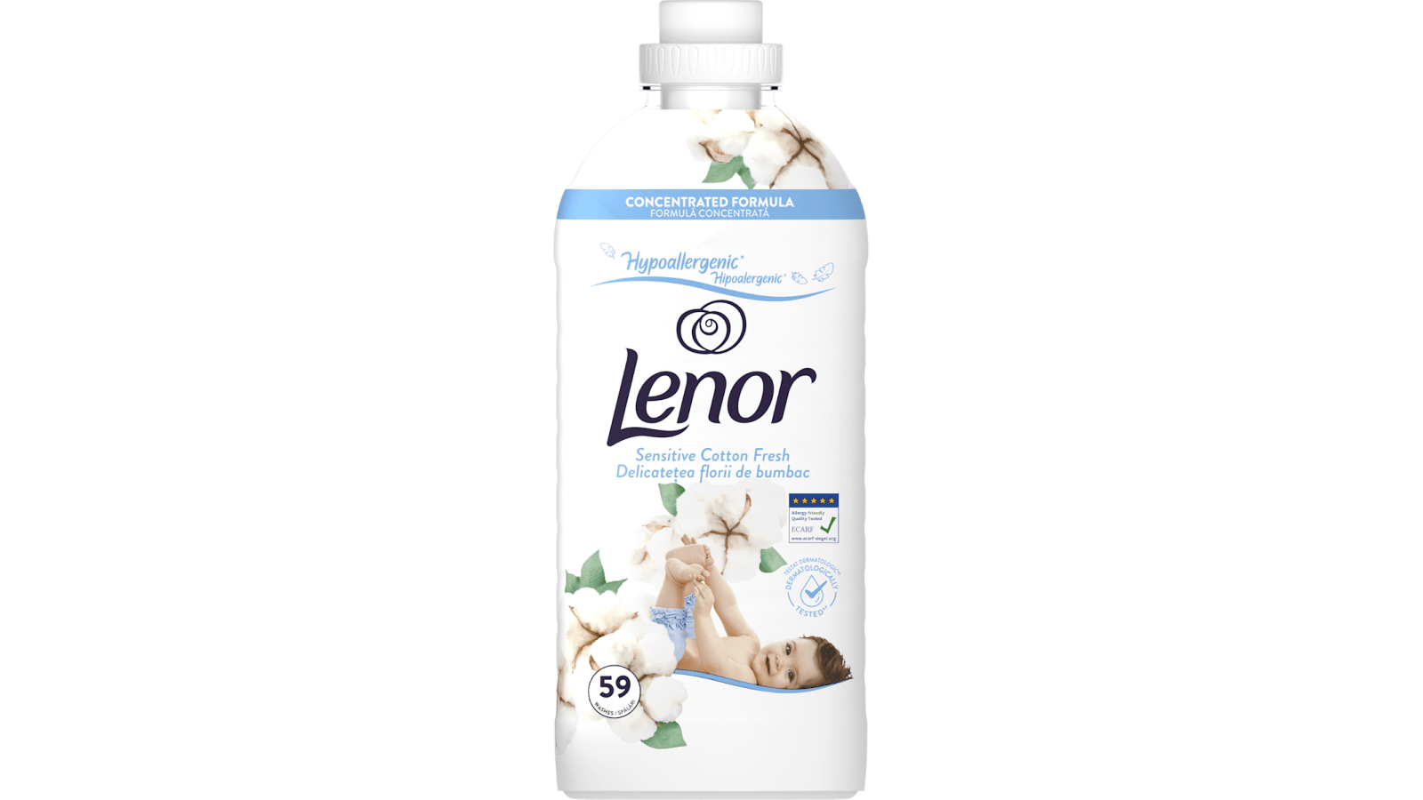 LENOR Sensitive omekšivač za veš 59 pranja (1,239l) - Cenoteka