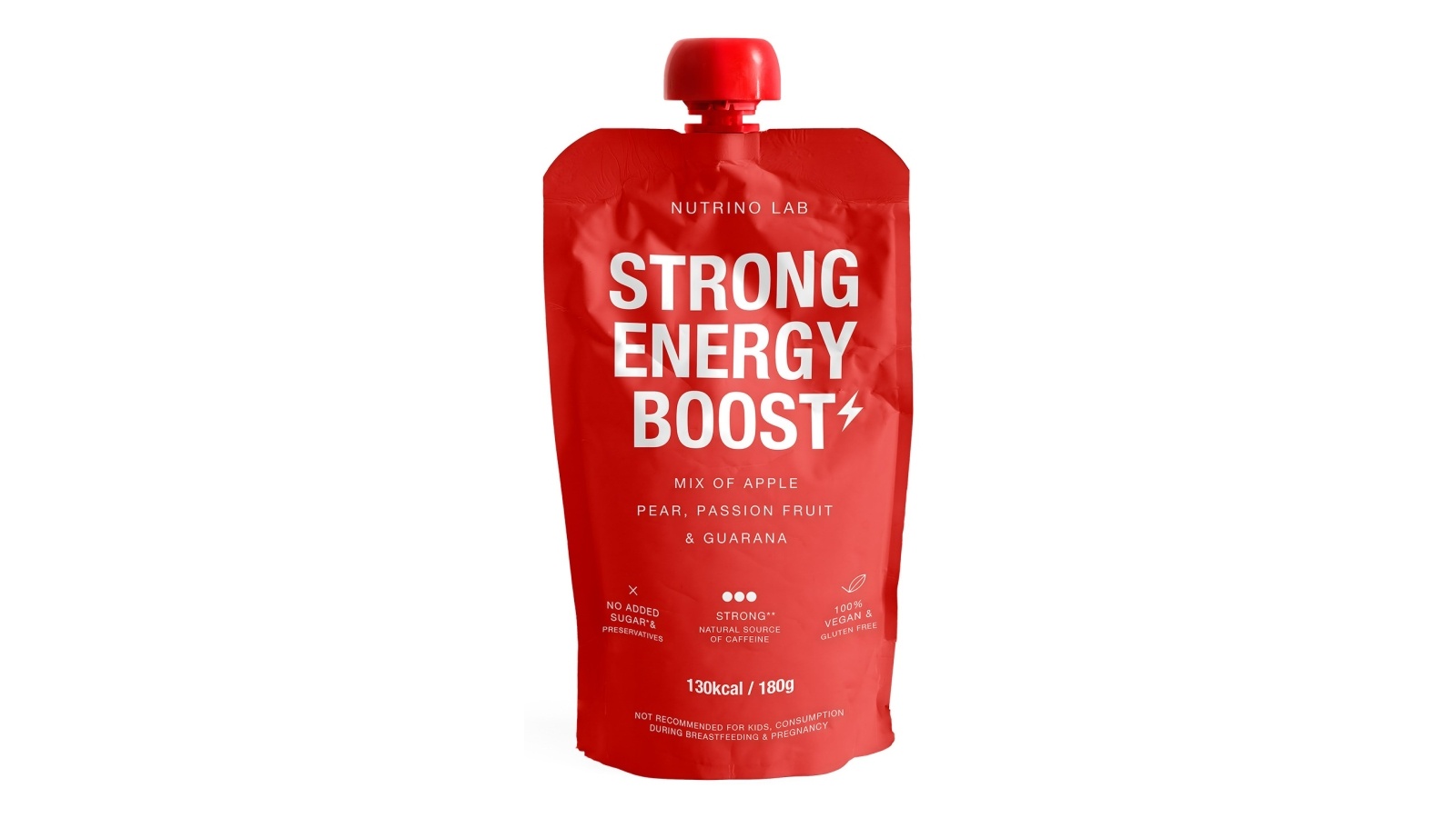 NUTRINO Lab voćni pire lab strong energy boost 180g - Cenoteka