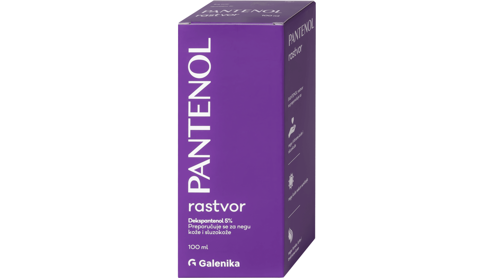 Pantenol rastvor GALENIKA dekspantenol 5% 100ml - Cenoteka