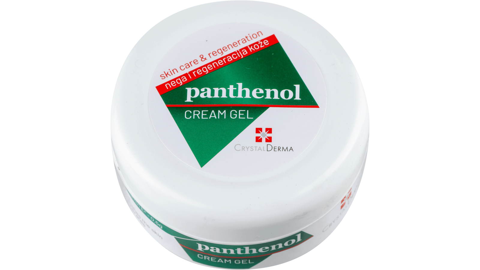 Panthenol CRYSTAL DERMA krem gel 125ml - Cenoteka
