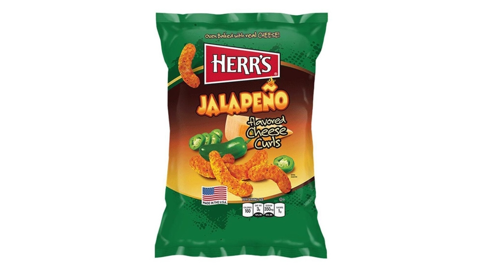 Flips HERR'S Jalapeno cheese 113g - Cenoteka