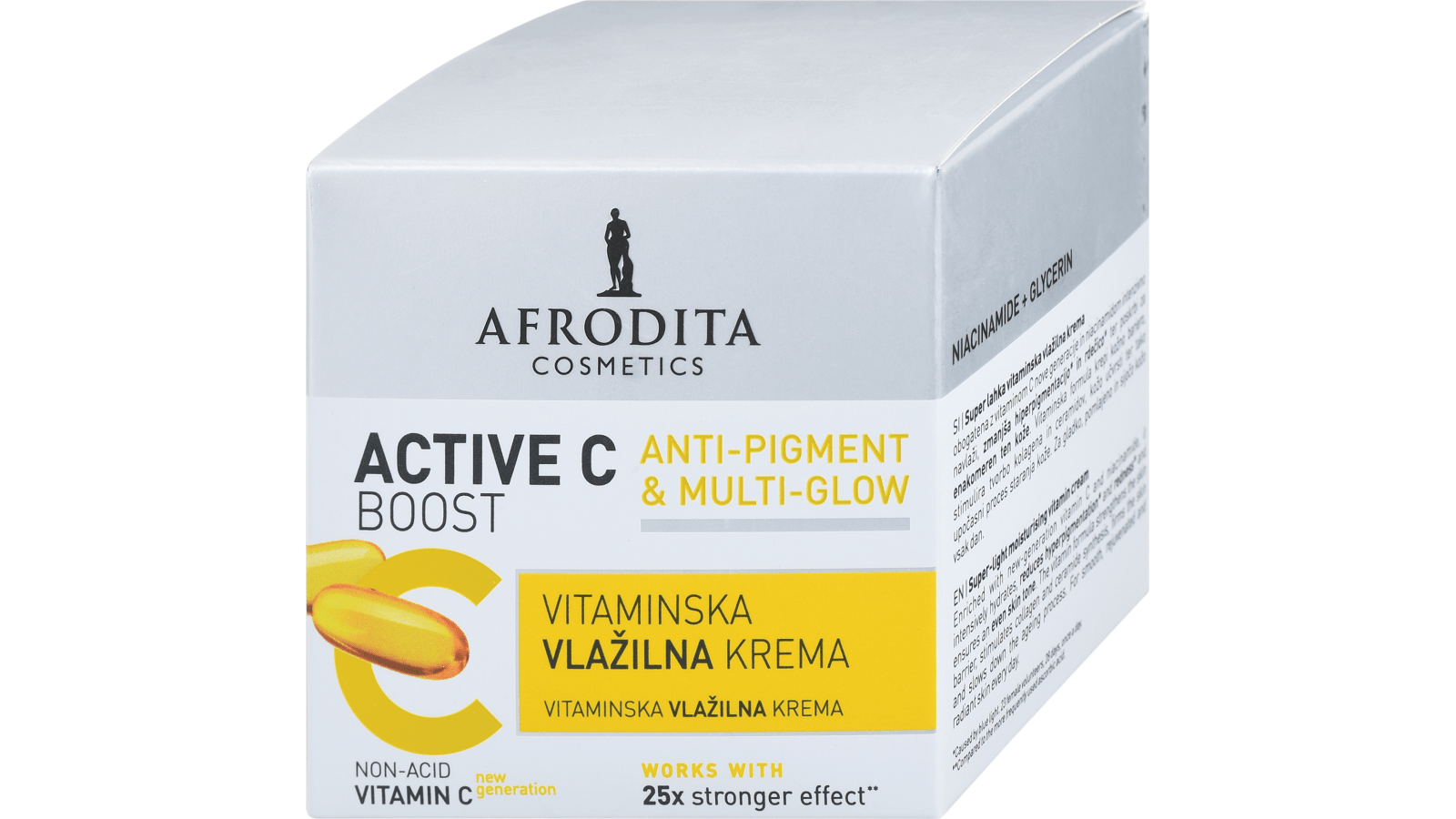 AFRODITA Active C boost vitaminska hidrantna krema 50ml - Cenoteka