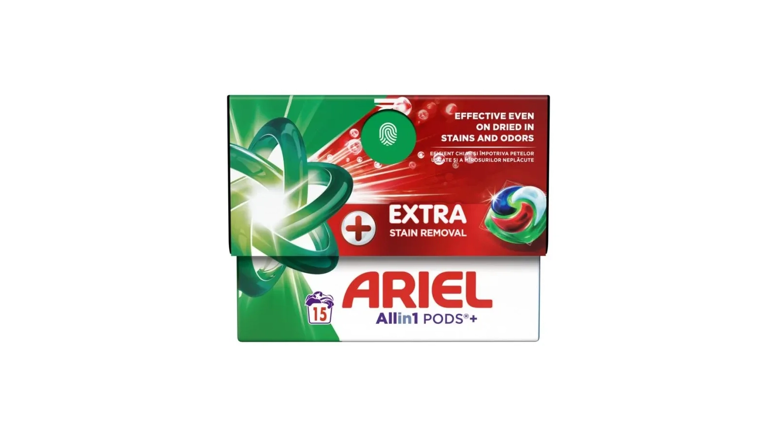 ARIEL PODS Extra clean kapsule za veš 15kom - Cenoteka