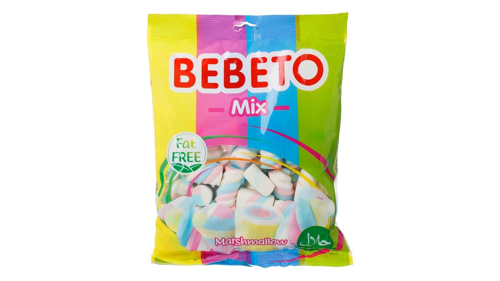 Gumene bombone BEBETO marshmallow mix 250g - Cenoteka