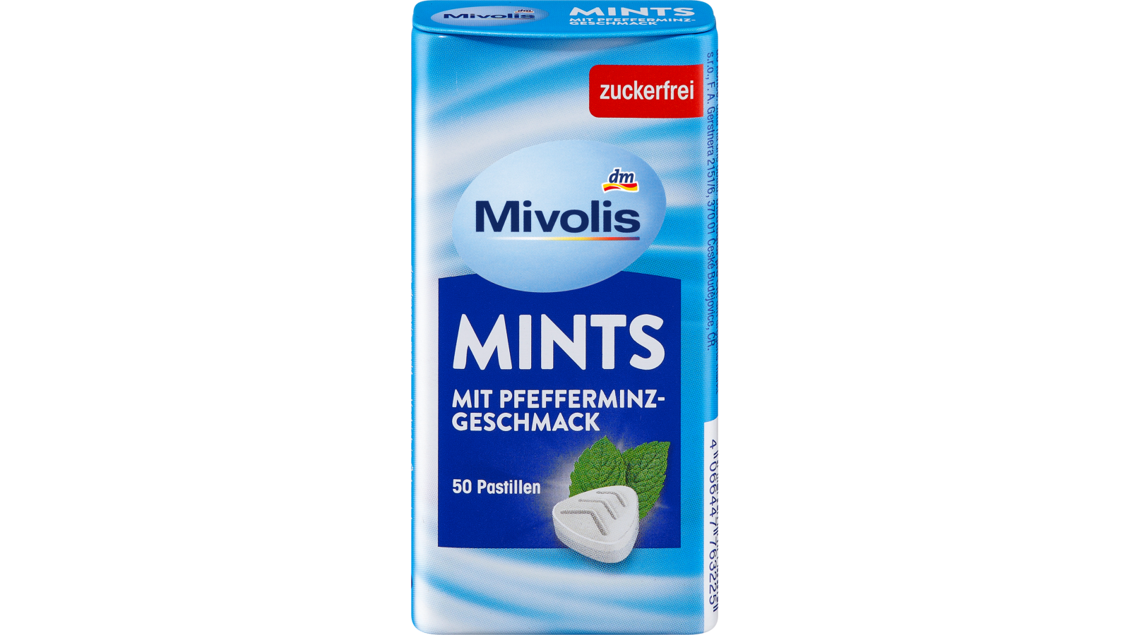 Bombone MIVOLIS Mints pepermint 35g - Cenoteka