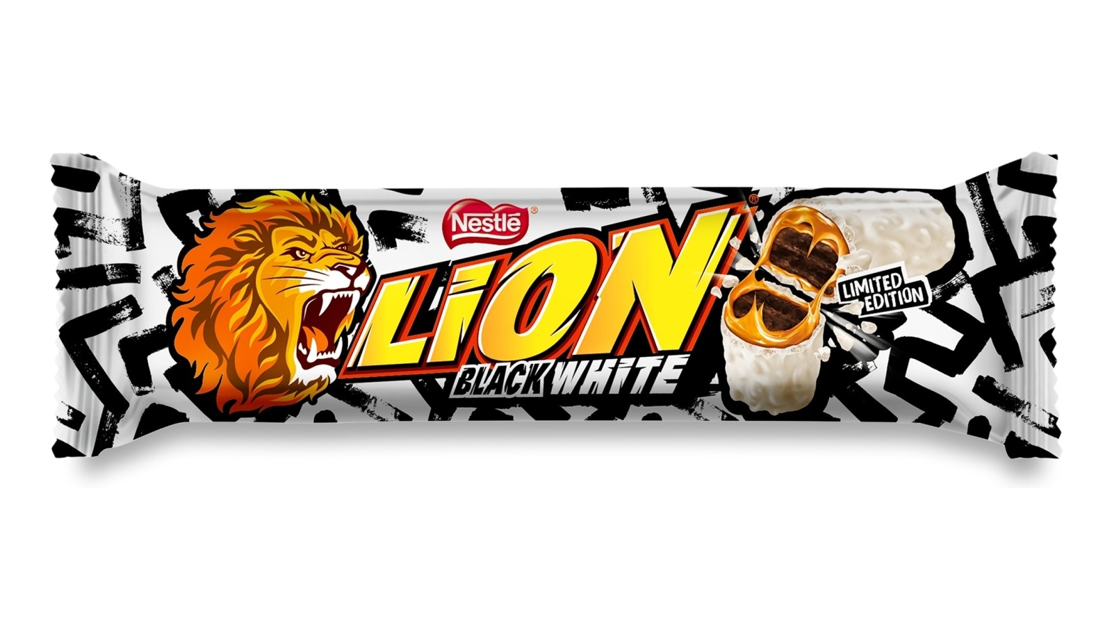 Čokoladica LION mini black & white 42g - Cenoteka