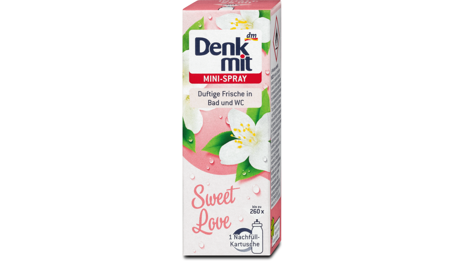 DENKMIT dopuna za mini osveživač u spreju sweet love 25ml - Cenoteka