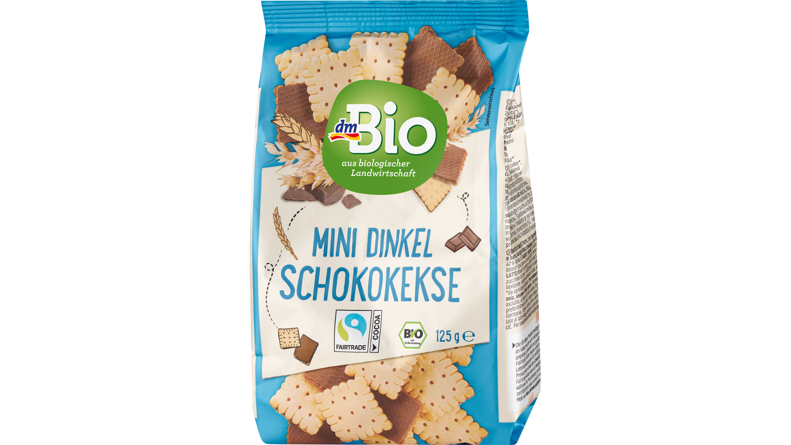 DM BIO mini keks od spelte i čokolade 125g - Cenoteka