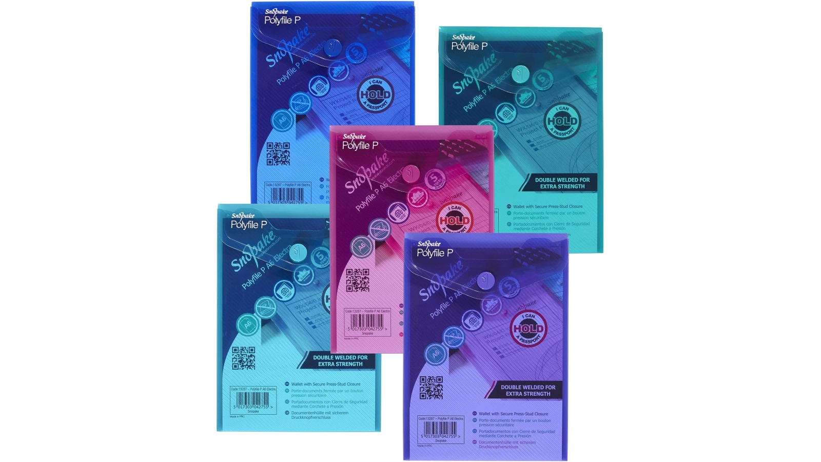 Fascikla pismo A6 SNOPAKE Polyfile P electra - Cenoteka