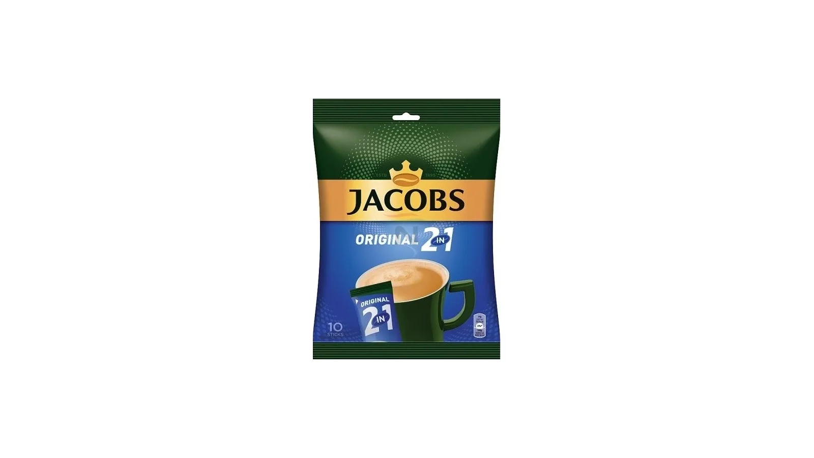 Instant kafa Jacobs 2in1 140g - Cenoteka
