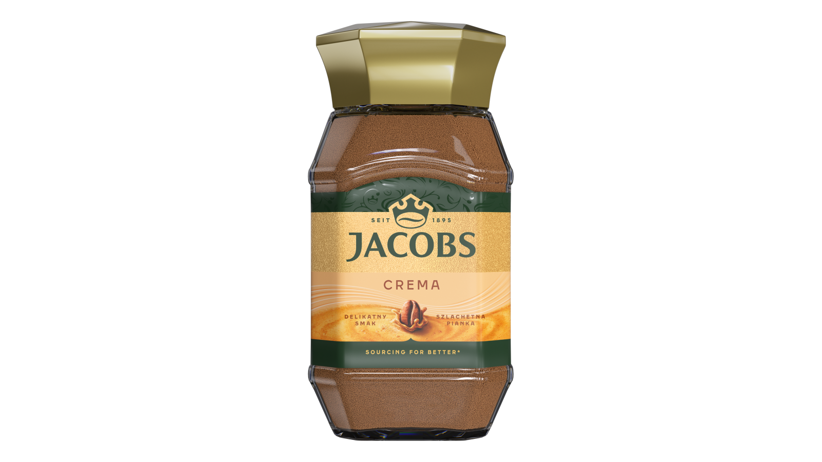 Instant kafa JACOBS Crema gold 200g - Cenoteka