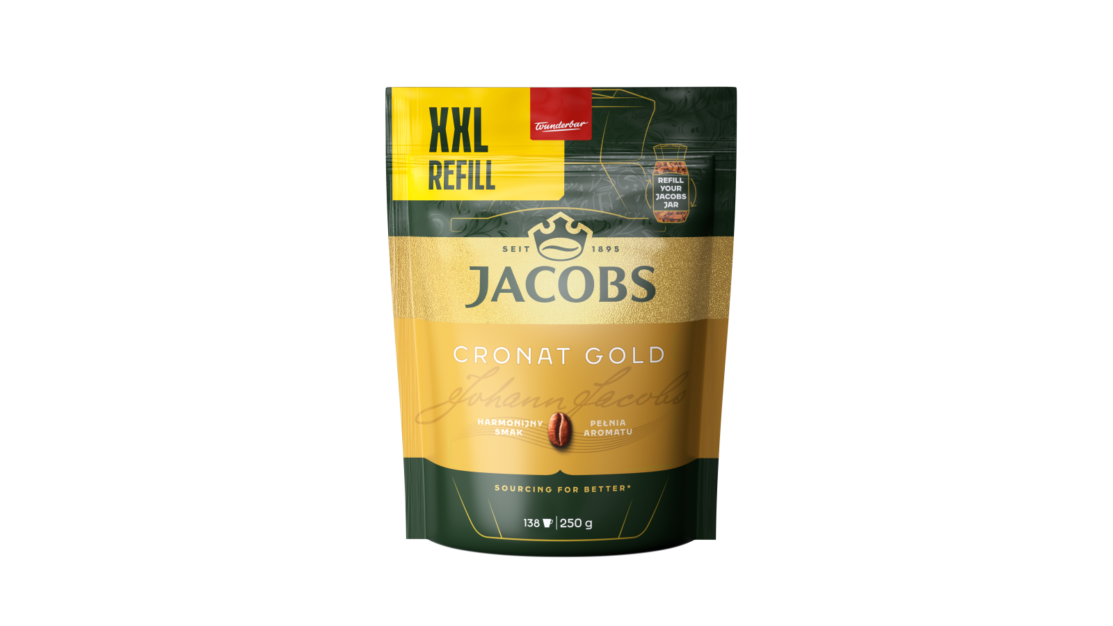 Instant kafa JACOBS Cronat gold XXL 250g - Cenoteka