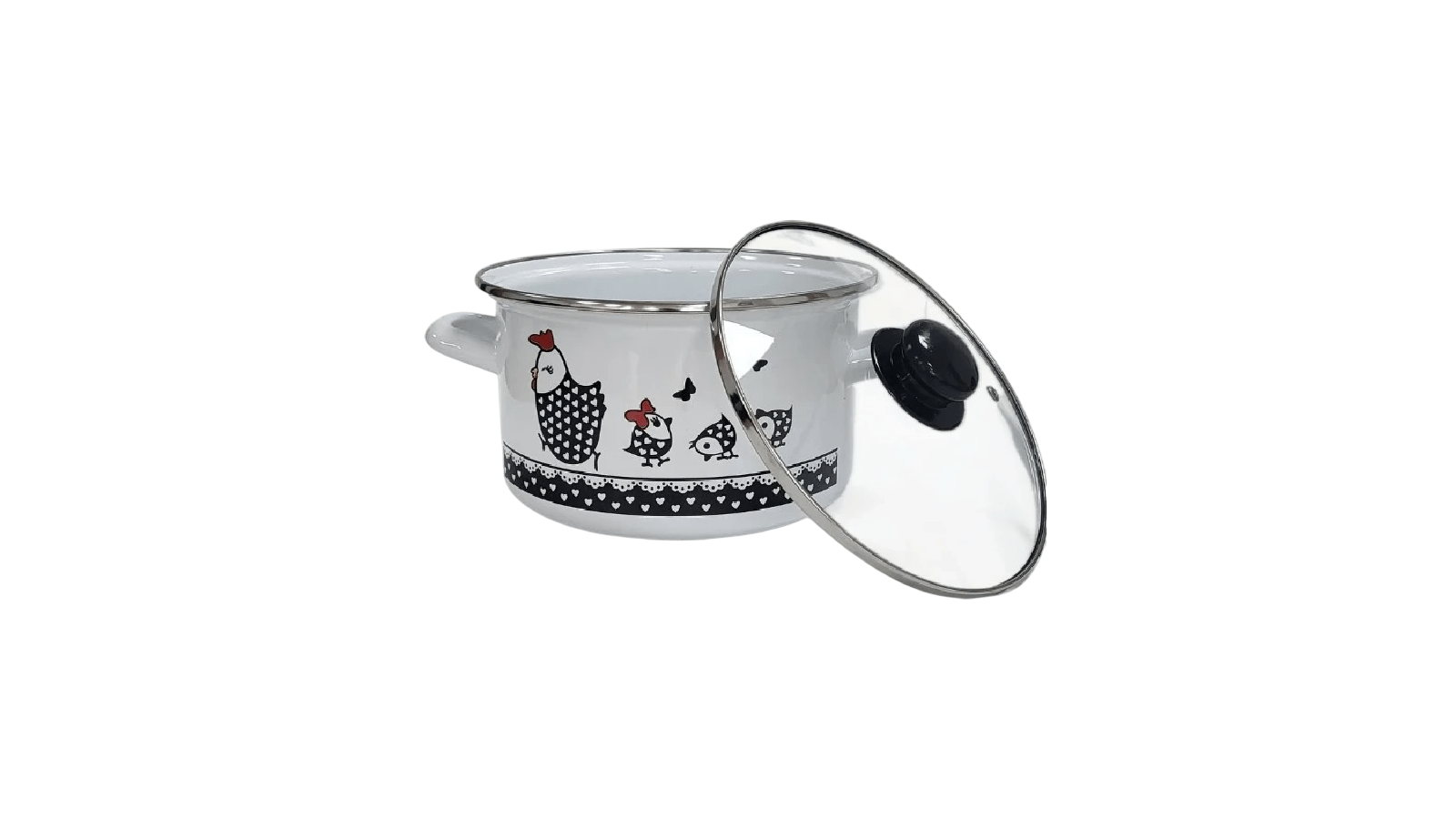 INTEROS šerpa sa poklopcem Koke 20cm - Cenoteka