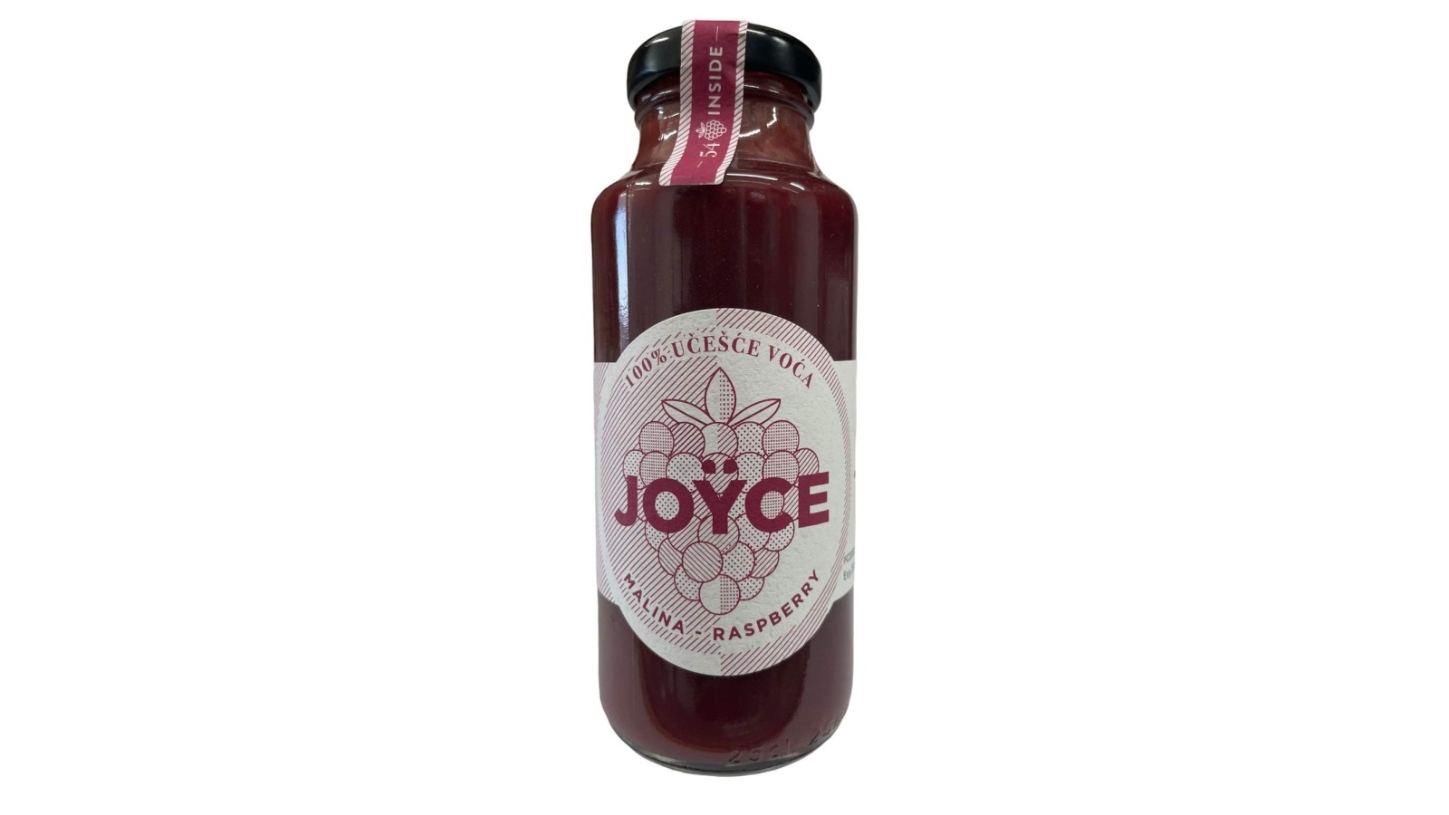 JOYCE sok malina 100% 250ml - Cenoteka