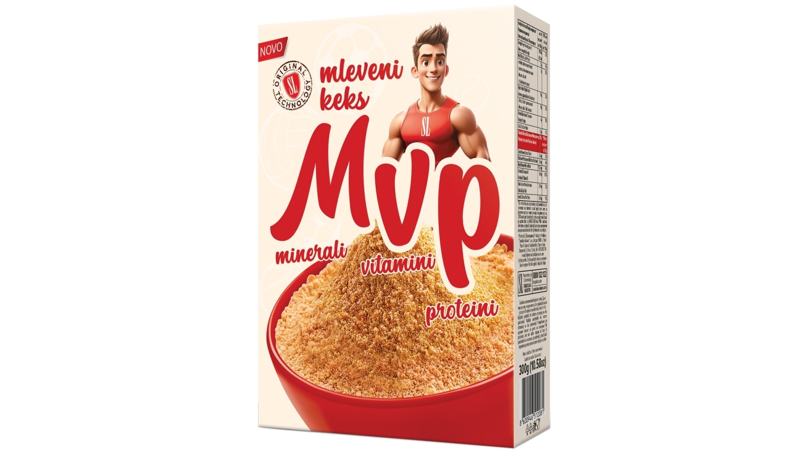 Keks SWISSLION MVP mleveni 150g - Cenoteka
