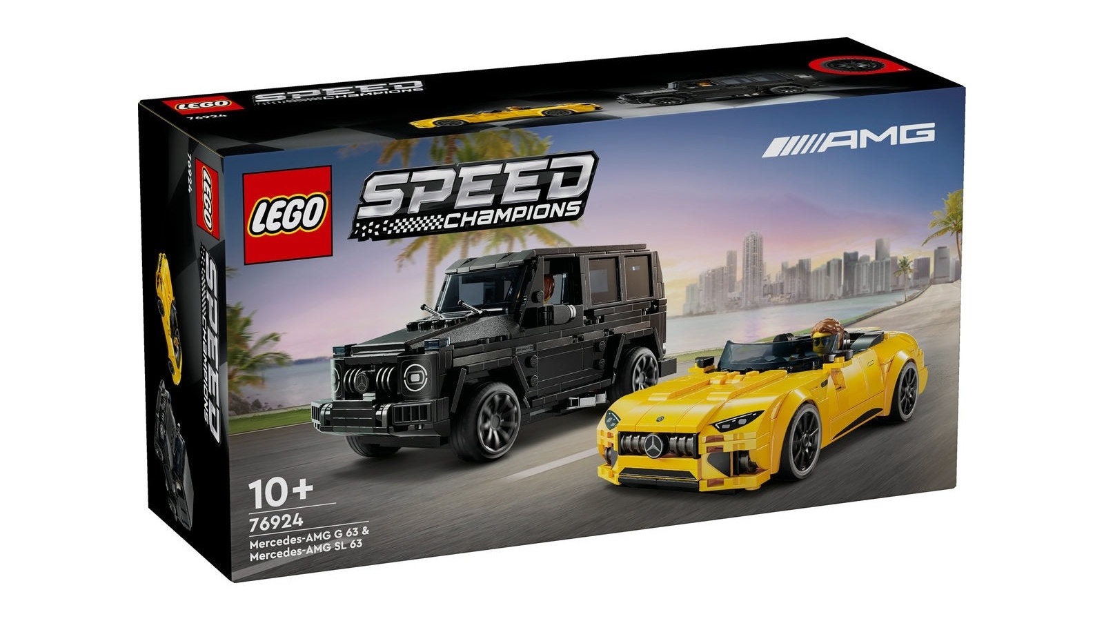 LEGO Speed Champions Mercedes AMG G 63 i Mercedes AMG SL 63 76924 ...