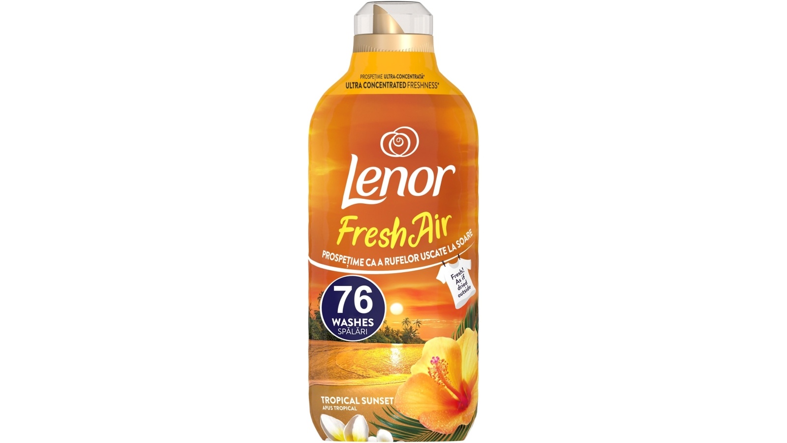 LENOR Fresh air tropical sunset omekšivač 76 pranja (1,064l) - Cenoteka