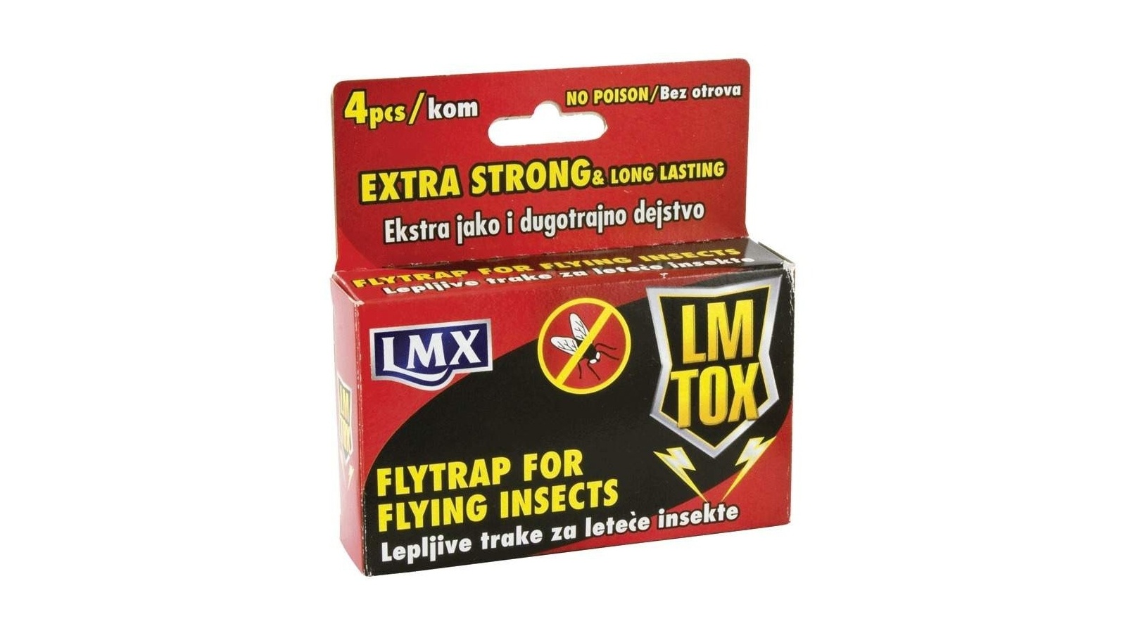 LMX Tox lepljiva traka za leteće insekte 4kom - Cenoteka