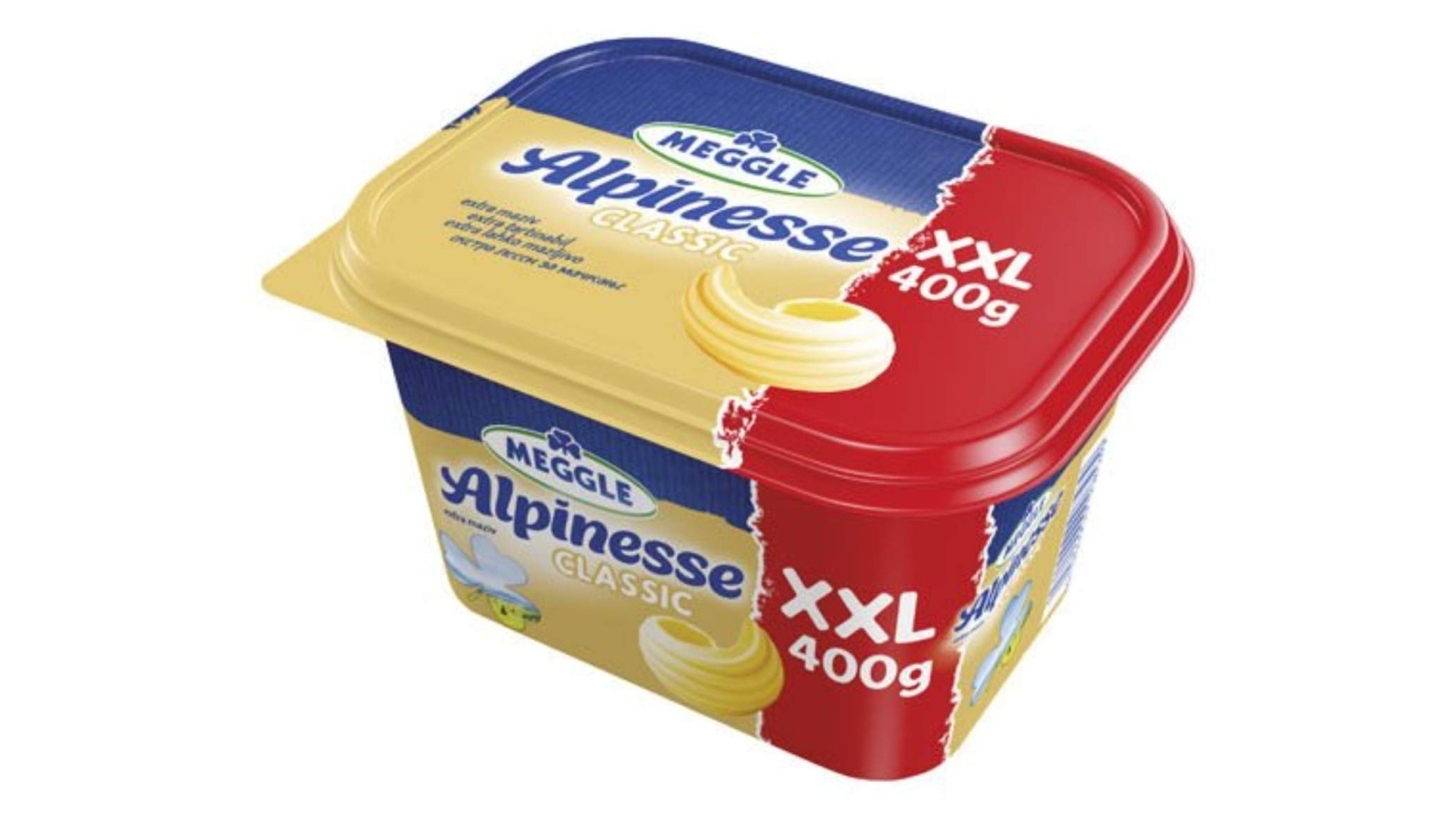Maslac MEGGLE Alpinesse classic xxl 400g - Cenoteka