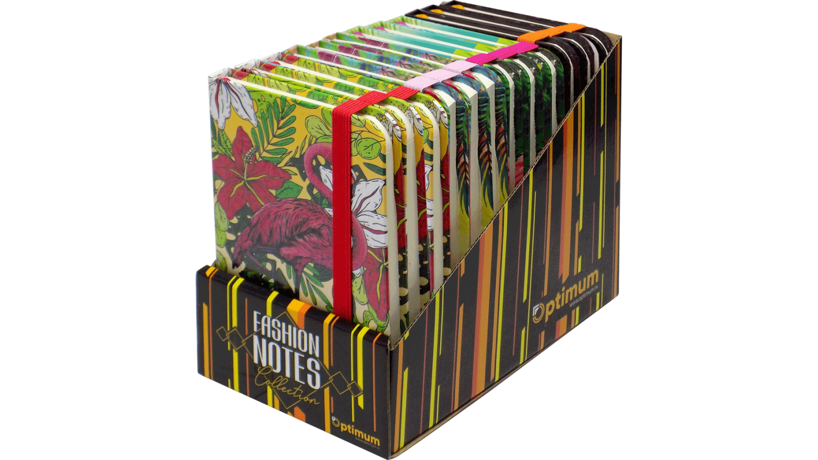 Notes A6 Fashion jungle OPTIMUM (više vrsta) - Cenoteka