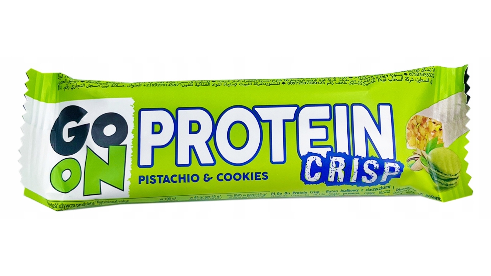 Proteinski bar GO ON pistaći 45g - Cene i Akcije