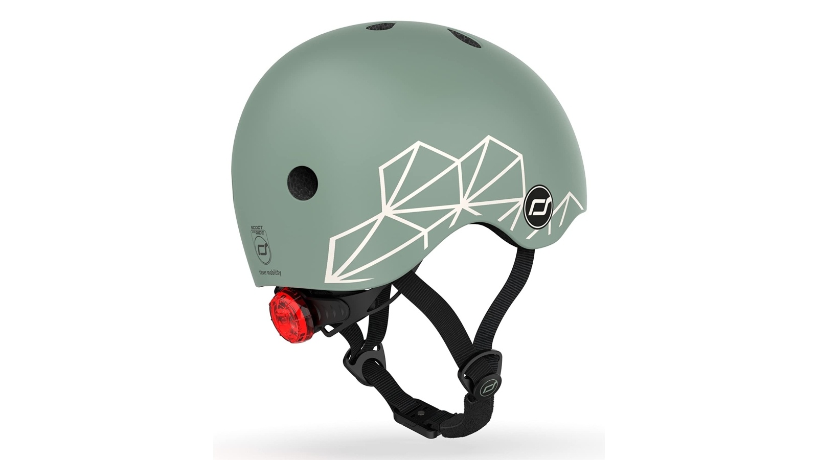 SCOOT AND RIDE kaciga za decu Green lines XXS-S - Cenoteka