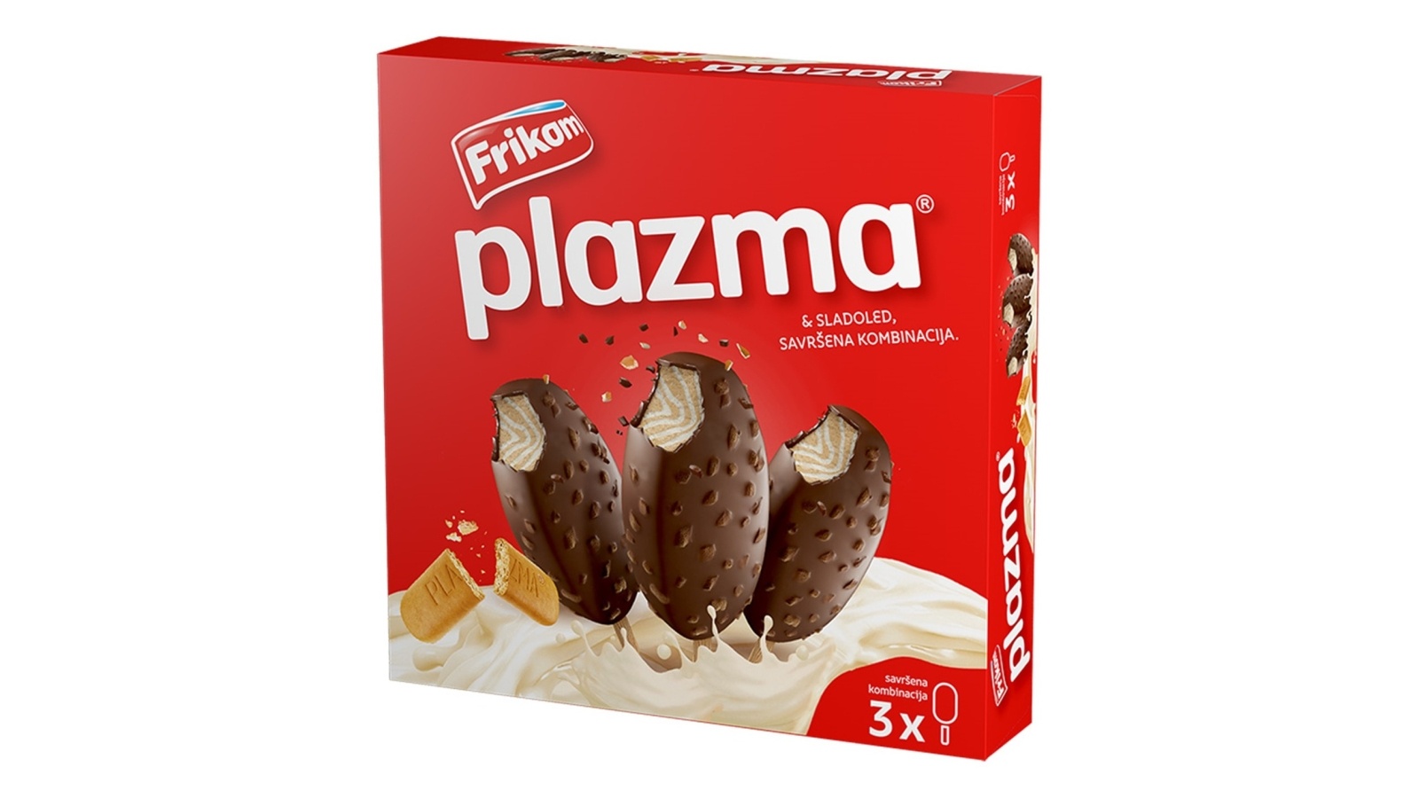 Sladoled PLAZMA multipack 3x90ml - Cenoteka