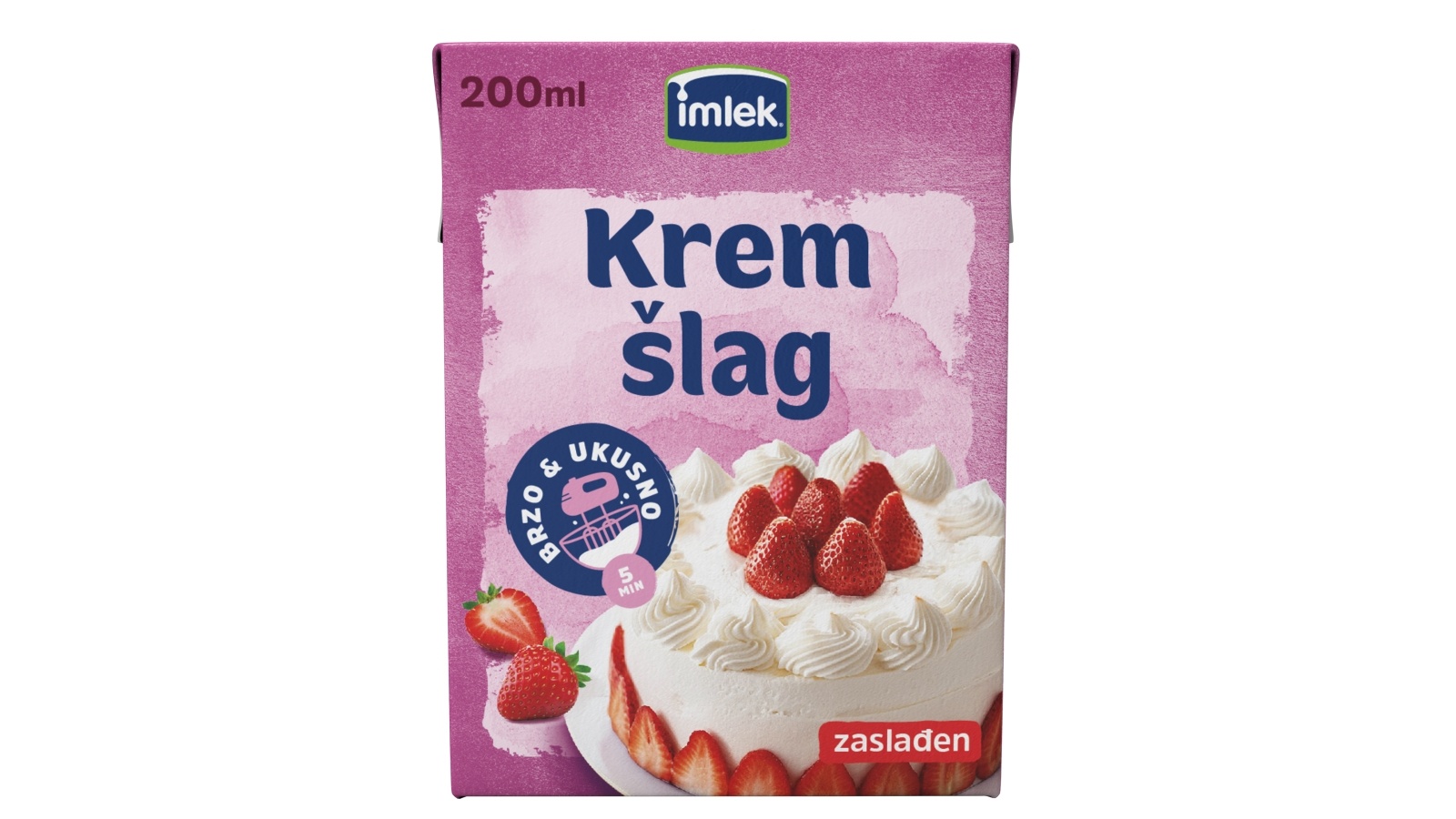 Šlag krem IMLEK 200ml - Cenoteka
