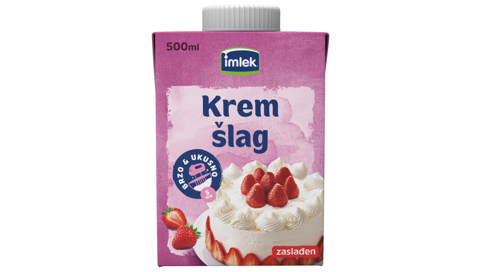 Šlag krem IMLEK 500ml - Cenoteka