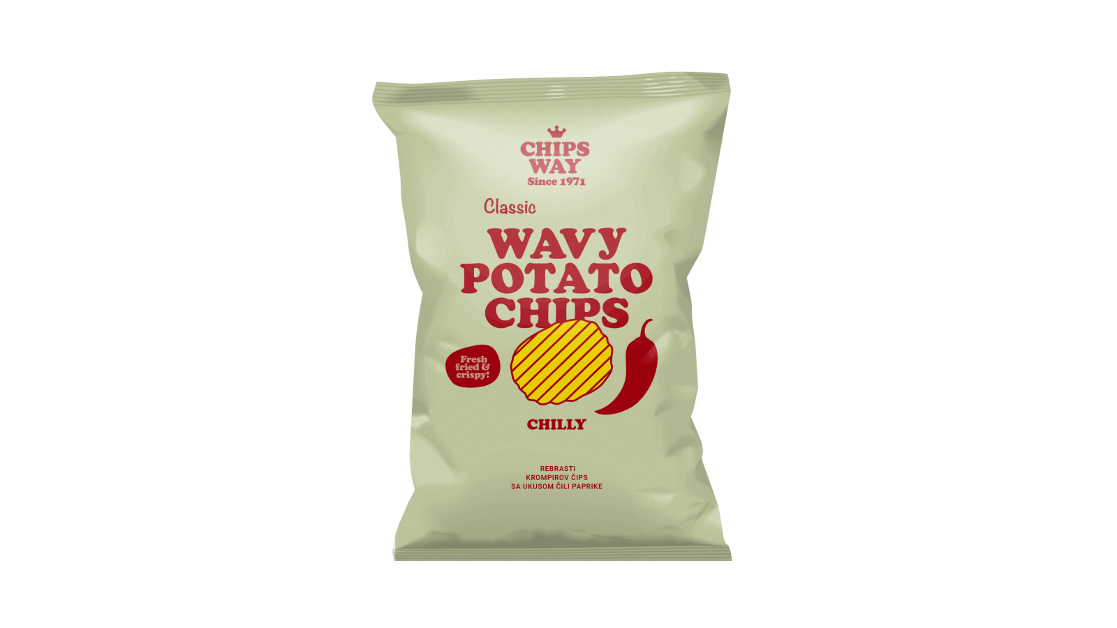 CHIPS WAY čili 150g - Cenoteka