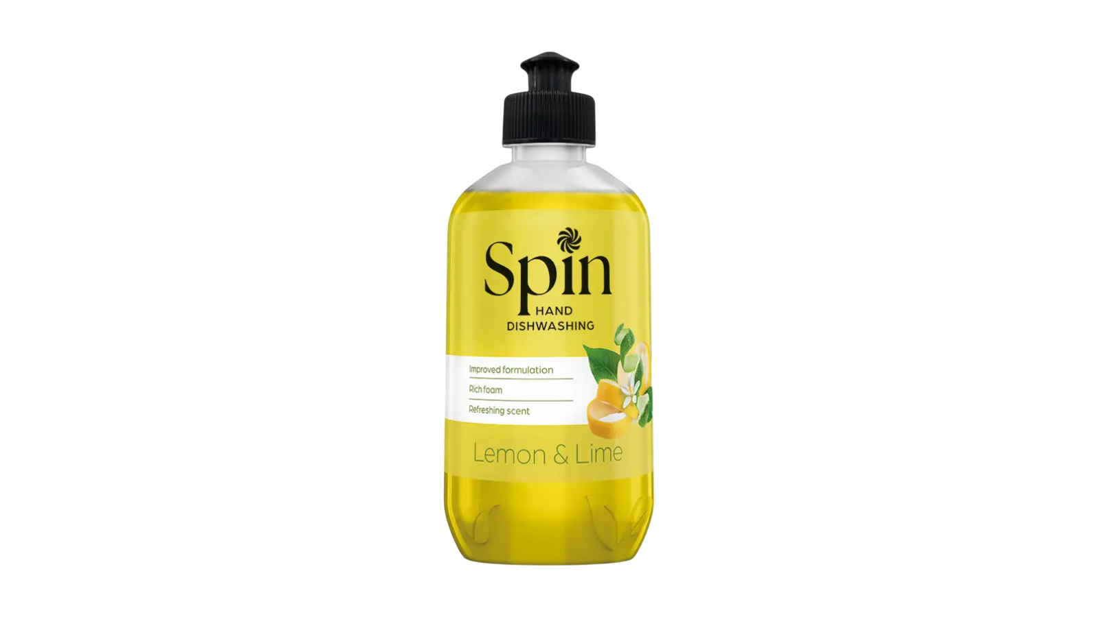 Deterdžent za posuđe SPIN lemon & lime 500ml - Cenoteka