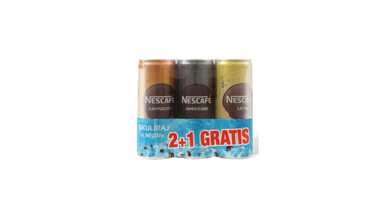 Gotova kafa NESCAFE 3x250ml 2+1 gratis - Cenoteka
