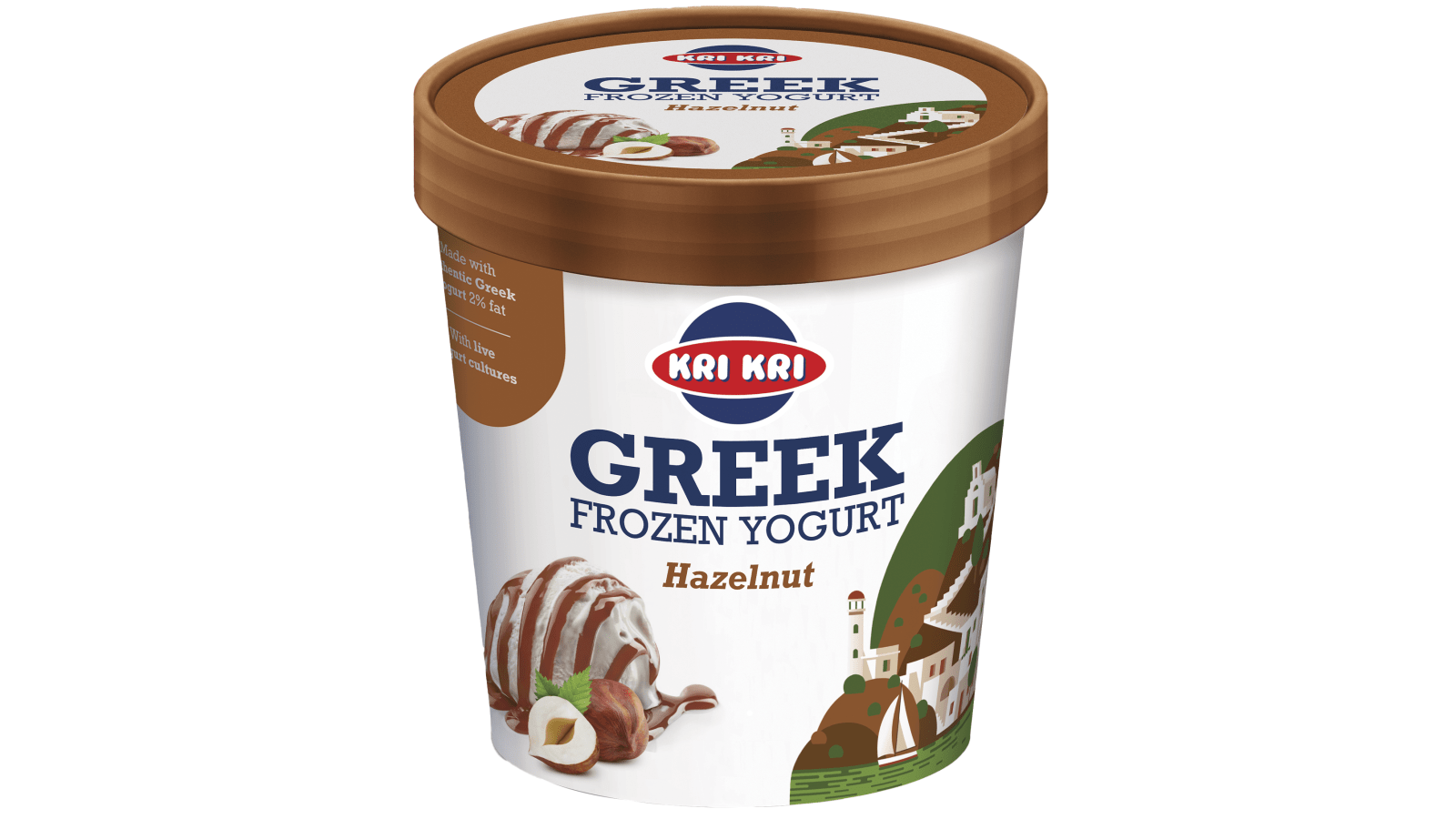 Grčki jogurt KRI KRI lešnik smrznut 450ml - Cene i Akcije