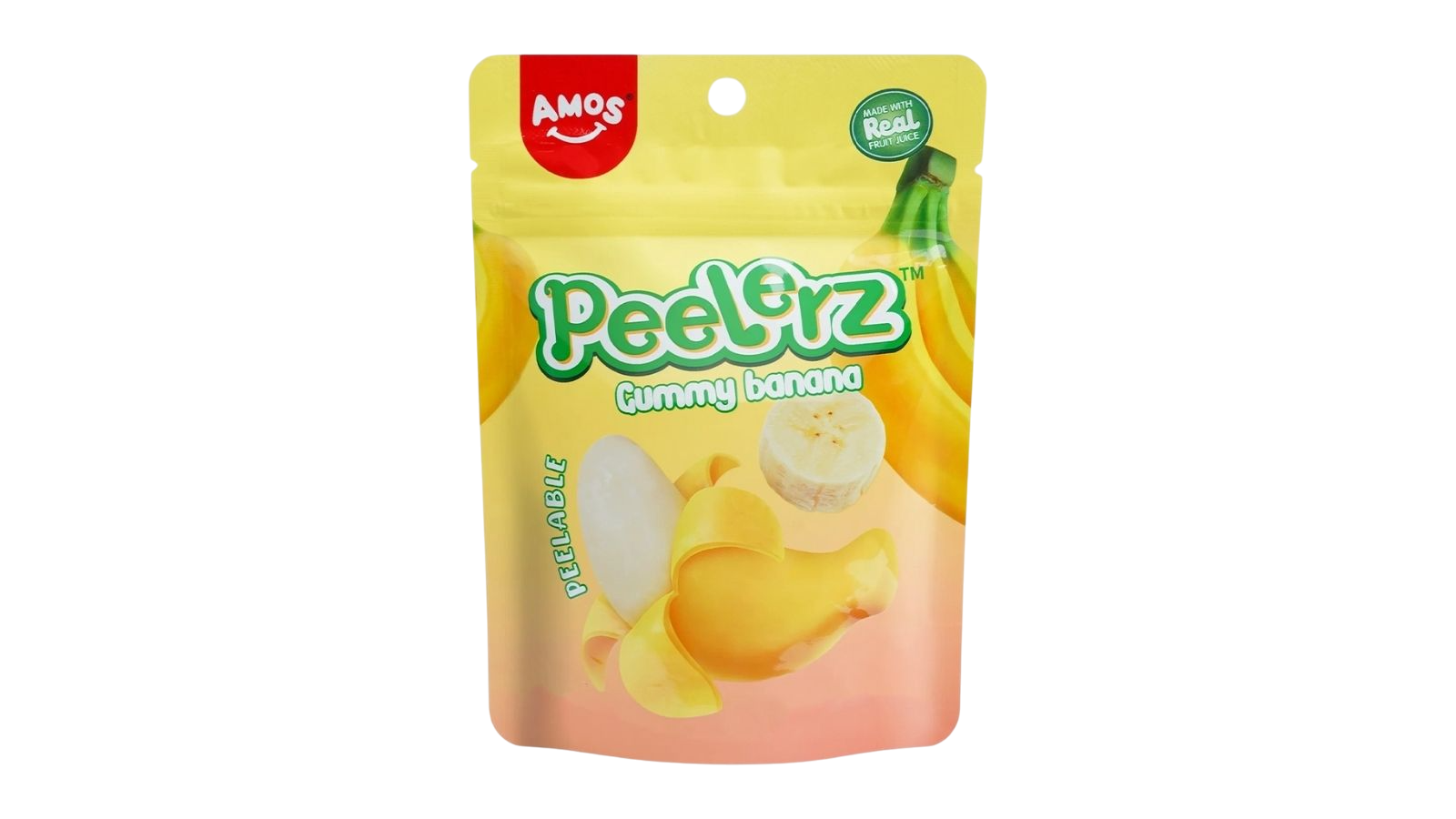 Gumene bombone AMOS Peelerz banana 65g - Cene i Akcije