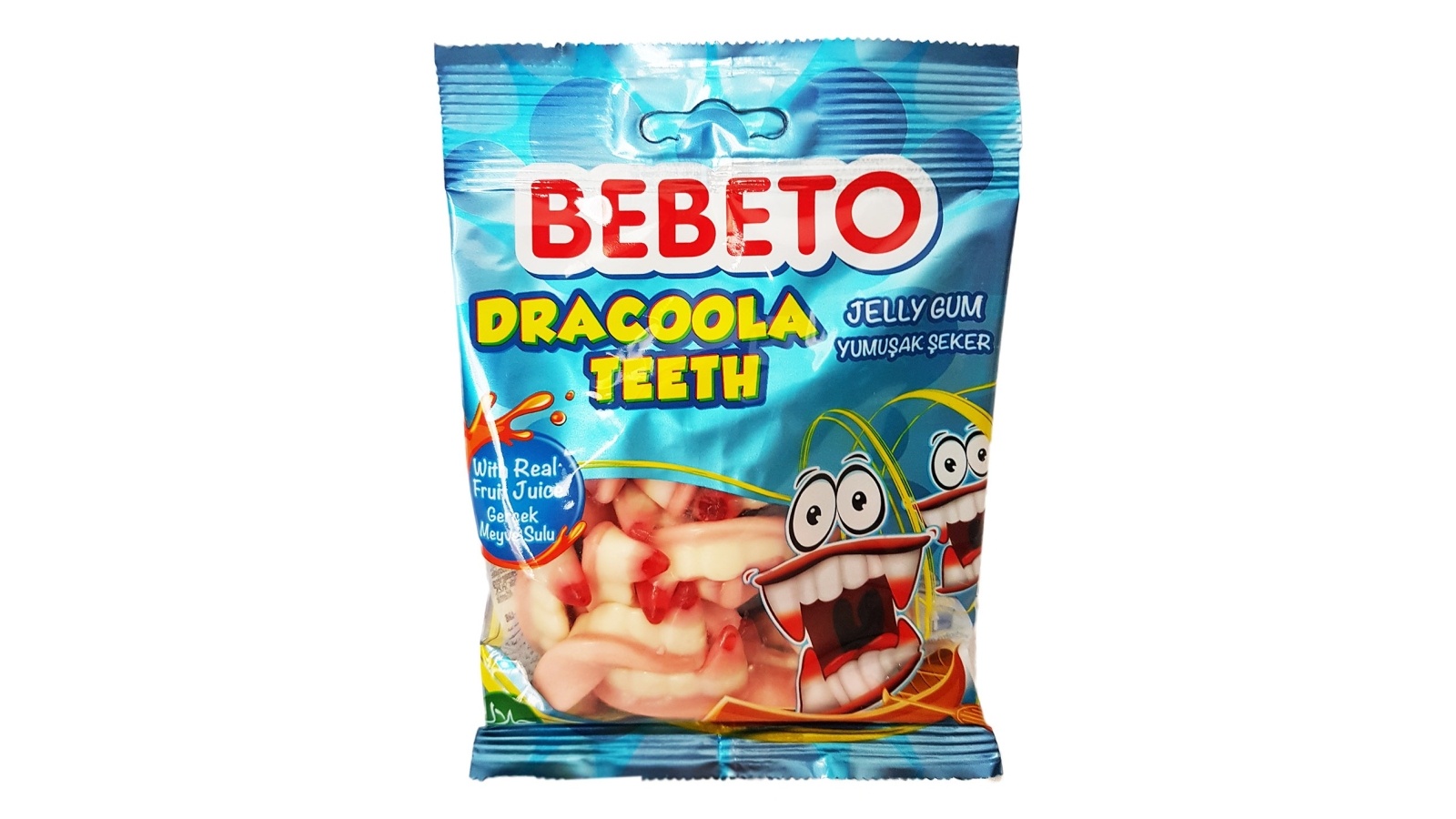 Gumene bombone BEBETO dracoola teeth 80g - Cene i Akcije