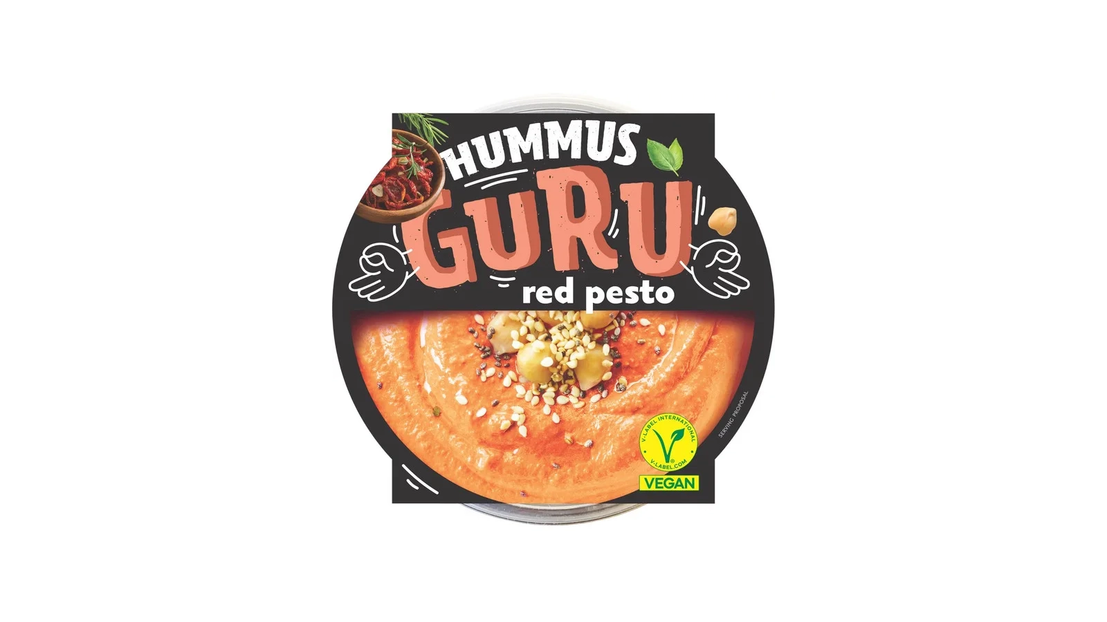 Hummus GURU pesto 180g - Cenoteka