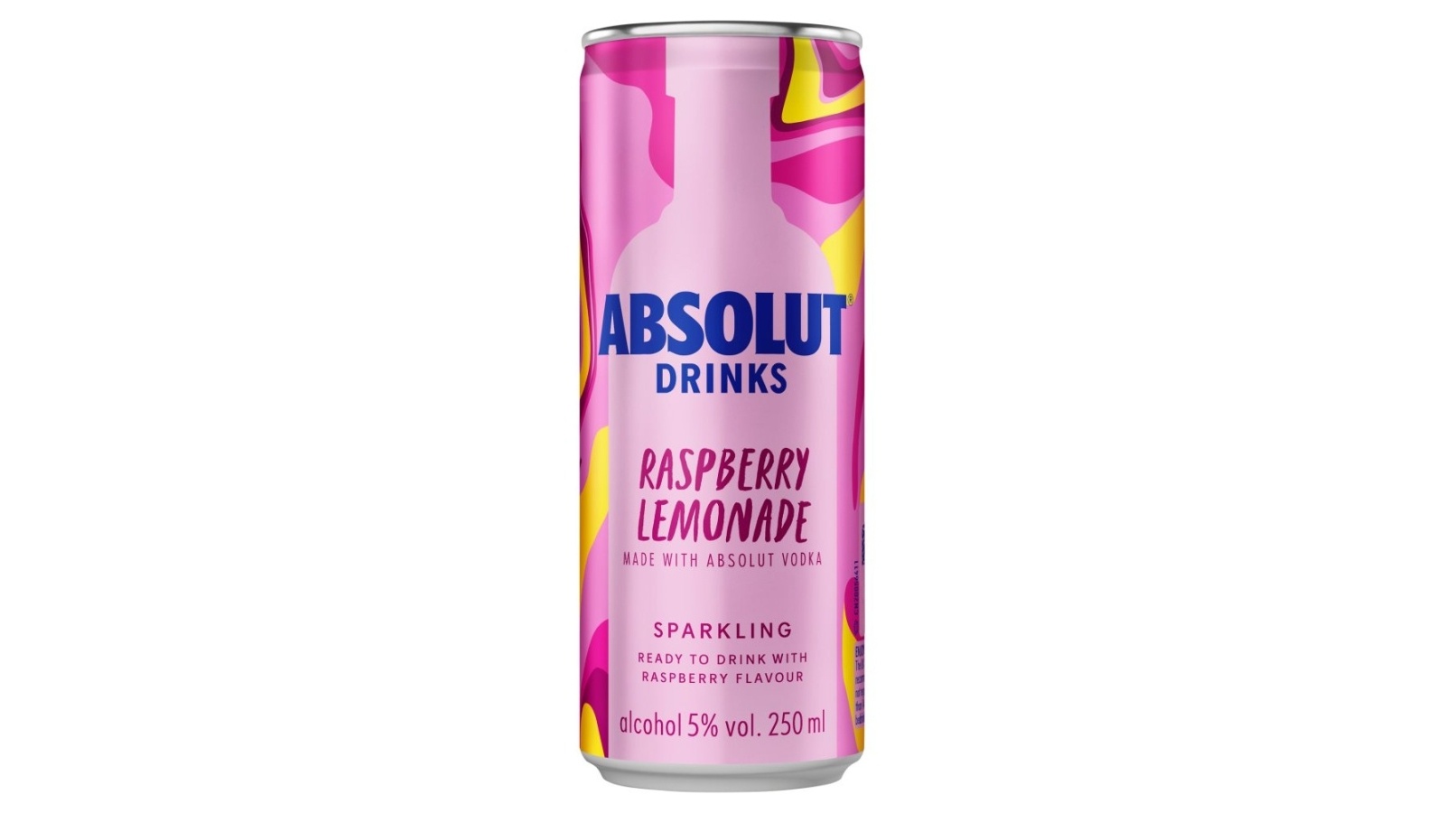 Koktel ABSOLUT raspberry lemonade 250ml - Cenoteka